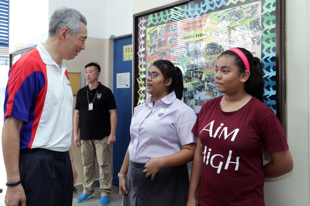 Students receive new Edusave awards - People's Action Party